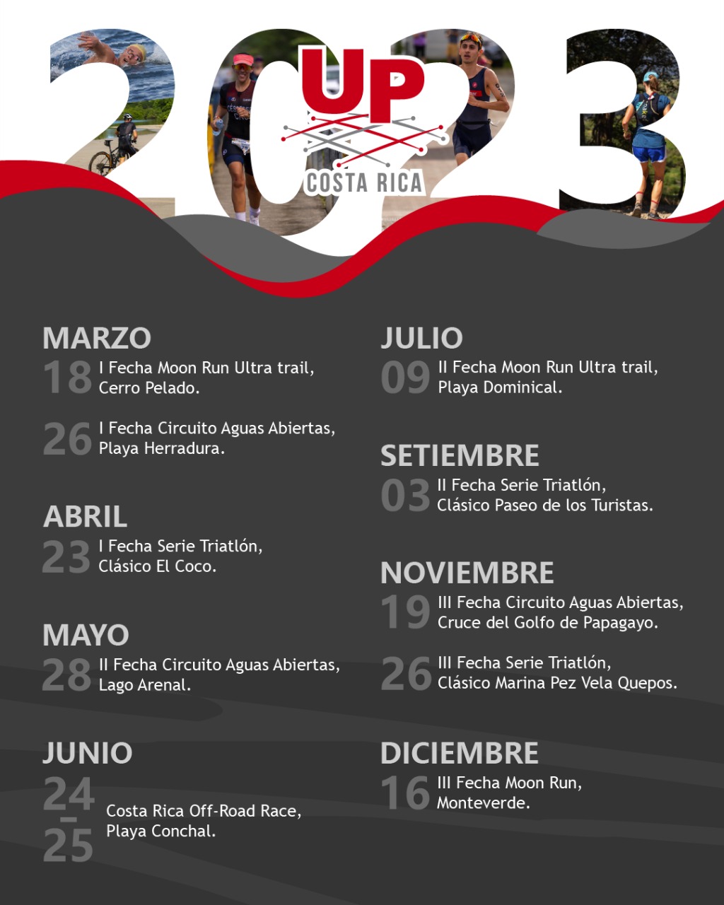 UP Costa Rica CALENDARIO UP COSTA RICA